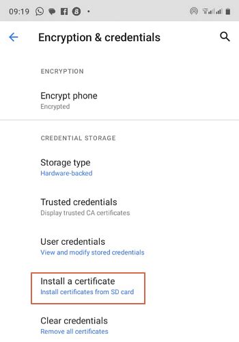What Are Trusted Credentials On Android Devices Answered