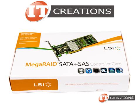 LSI00326 RETAIL Retail LSI MEGARAID SAS 9270 8I 6GB S 8 PORT PCI E 3 0 X8 SATA SAS ROC RAID
