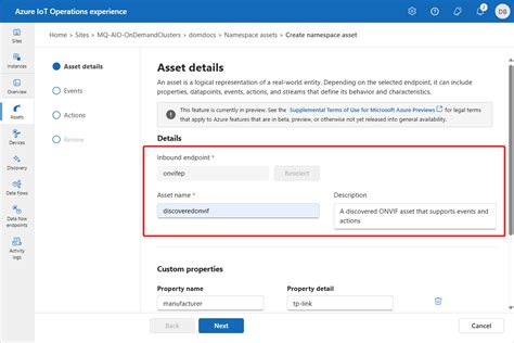 How To Use The Connector For Onvif Preview Azure Iot Operations Microsoft Learn