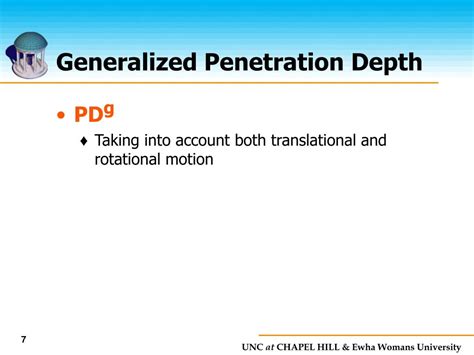Ppt Generalized Penetration Depth Computation Powerpoint Presentation Id6668292