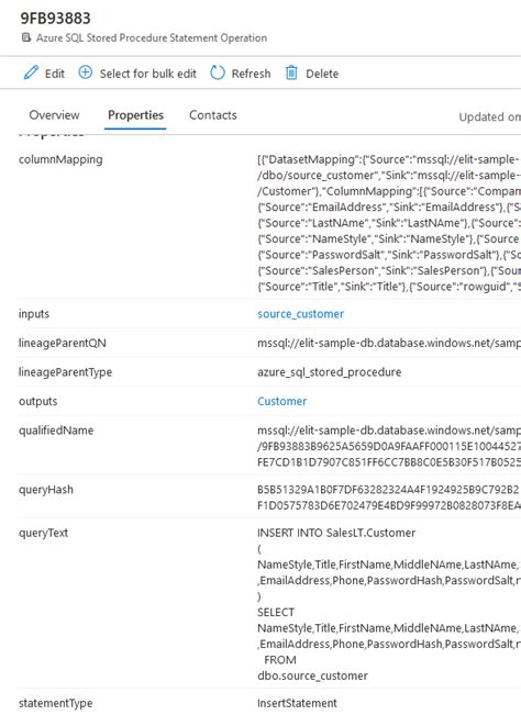 Purviewsqldynamiclineage05 Seequality