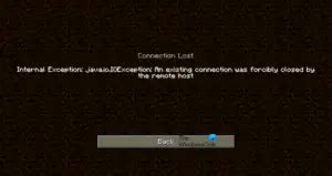 Fix Internal Exception Java IO IOException Minecraft Problem