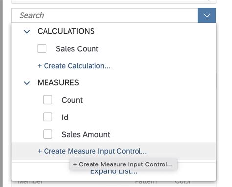 Create Restricted Measure On An Input Control In S Sap Community