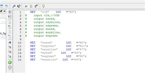 基于fpga的交通灯设计verilog代码ise Basys2开发板