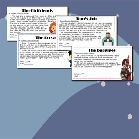 Рабочий лист для отработки Present Simple