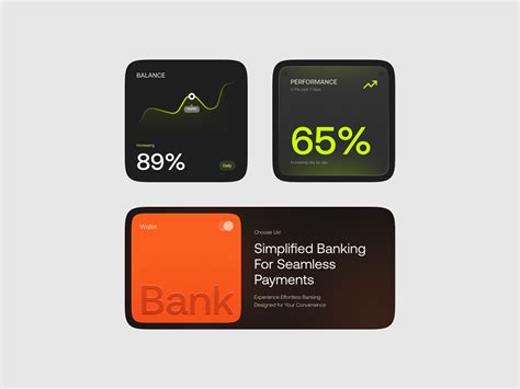 IOS Widgets Awesome Features Behance