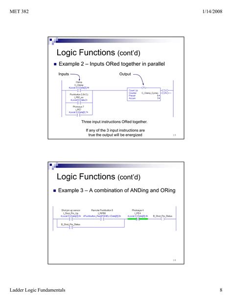 Ladder Logic Fundamentals Plc Tutorial Pdf
