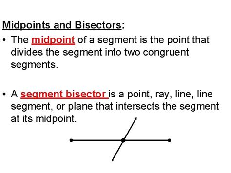 Lesson Use Distance And Midpoint Formulas