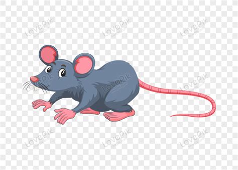 Cartoon Mouse Running