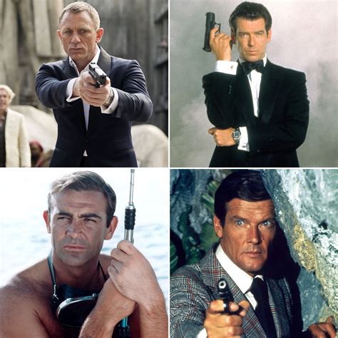 James Bond Actors In Order By Year 60 Photos Moonagedaydreamfilm