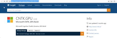 nuget cntk gpu 2 3 0 release still pointing to 2 2 0 · issue 2660