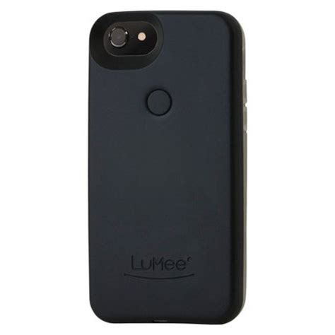 Coque Iphone S Lumee Two Selfie Light Case Noire