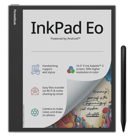 ספר אלקטרוני Pocketbook 103 Inkpad Eo עם מסך צבעוני