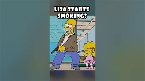 Lisa Starts Smoking Simpsons Youtube