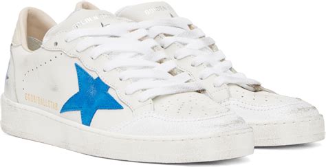 Golden Goose White Ball Star Sneakers Golden Goose Deluxe Brand