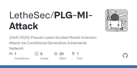 Github Lethesecplg Mi Attack Aaai 2023 Pseudo Label Guided Model