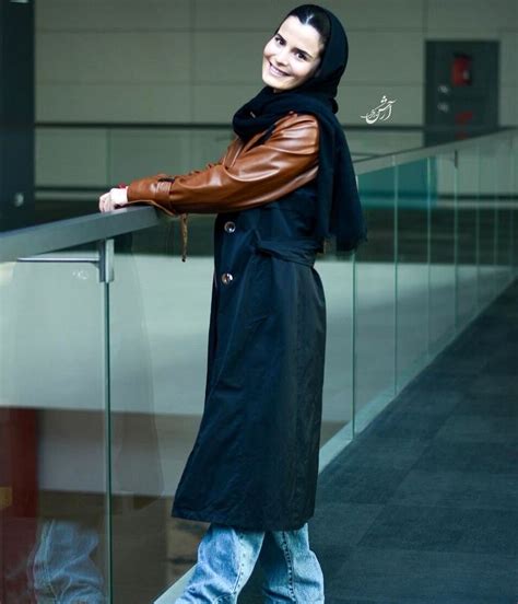 عکس های استایل پلنگی و چرم غزاله اکرمی بازیگر سریال سوجان در جشنواره