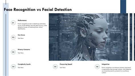 Face Recognition Vs Facial Detection Facial Landmarks Ppt Sample St Ai