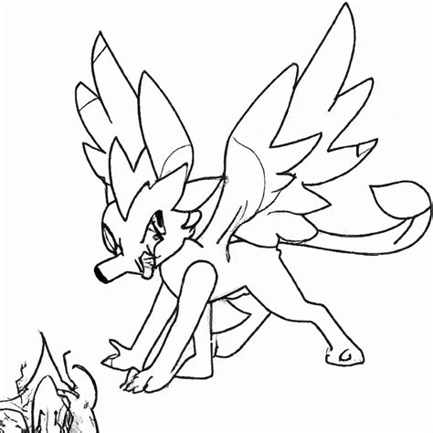 7 Desenhos De Pokémon Delphox Para Imprimir E Colorir