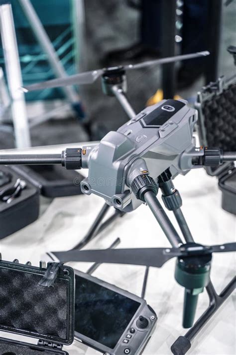 Drone Technologies Parts Of A Modern Drone For Video And Photography Stock Image Image Of