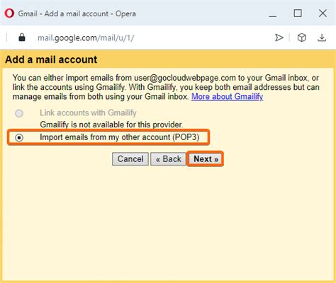 How To Connect Pop Email Fetch In Gmail
