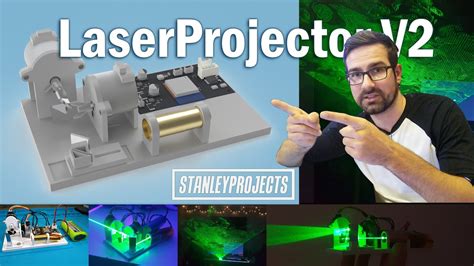 esp32 laser projector with stepper motors youtube