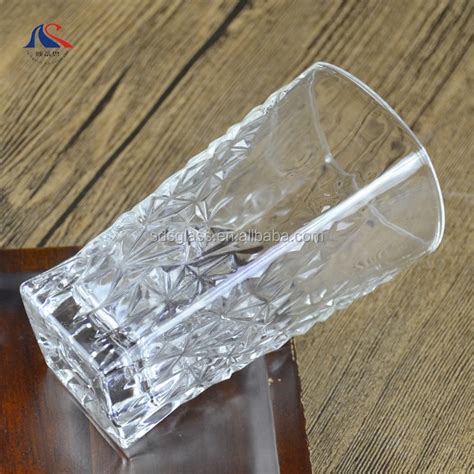 8oz Highball Glasses Square Bottom Drinking Glass Buy Square Bottom