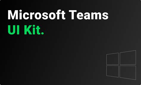 Microsoft Teams Ui Kit Figma