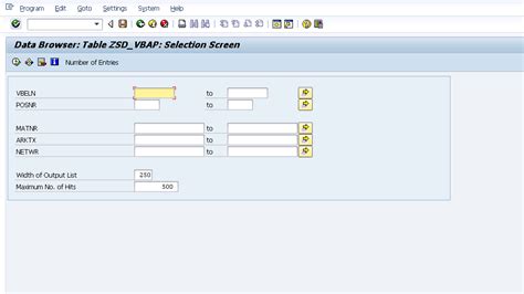 SAP TECH Creating Transparent Transaction Table