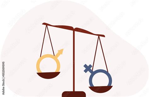 Gender Inequality Concept Bias And Sexism In Workplace Or Social Communication