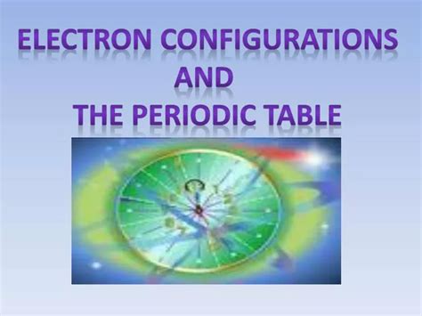 PPT Electron Configurations And The Periodic Table PowerPoint Presentation ID 2433190