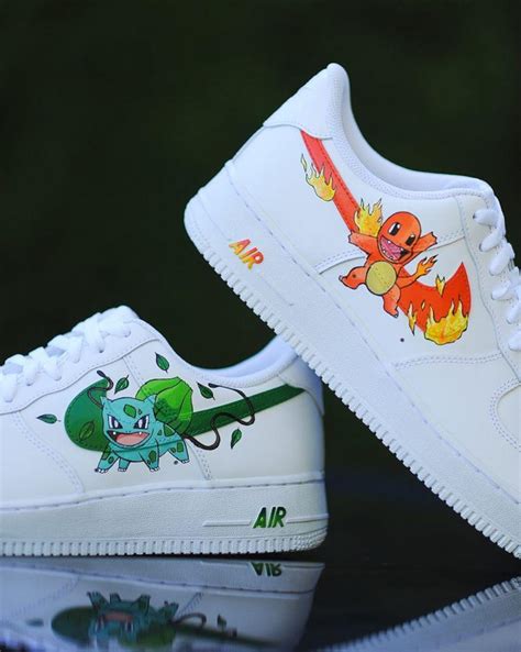 Pokemon Sneaker Pikachu Pokemon Hand Painted Sneaker Custom Anime