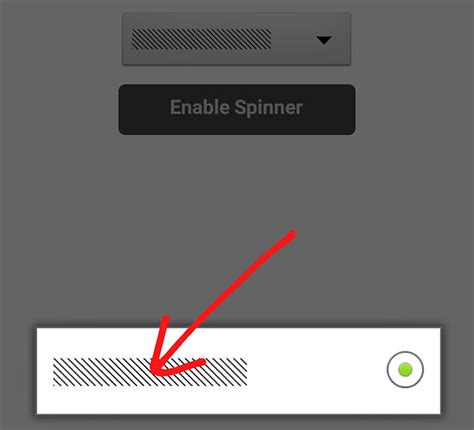 habilitar e inhabilitar spinner con botón enable and disable spinner extension mit app