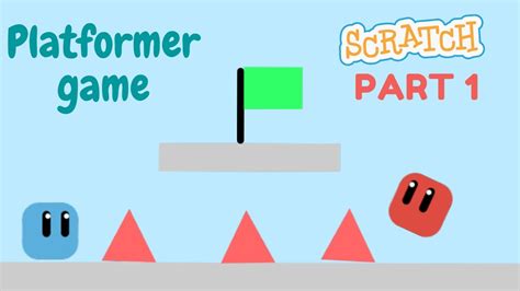 How To Make A Platformer Game In Scratch 3 0 Part 1 Scratch Tutorials Scratch 3 0 Games