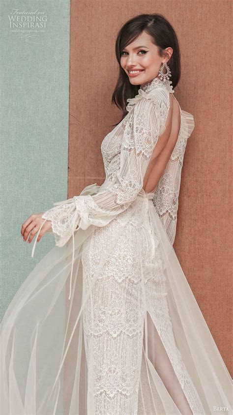 Berta Privée Spring 2021 Wedding Dresses Wedding Inspirasi Wedding Dress Inspiration High
