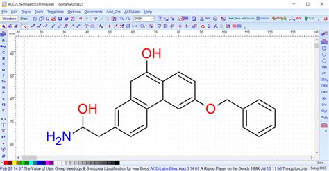 Chemdraw Chemical Structure Drawing Standard For Maci