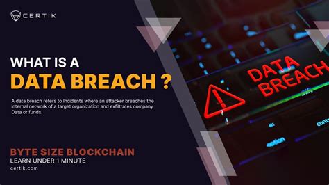 understanding data breaches impact prevention and protection essential guide certik youtube