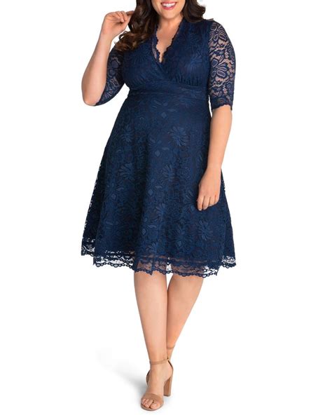 Genee Plus Size Lace Cocktail Dress Diaandco Cocktail Dress Lace