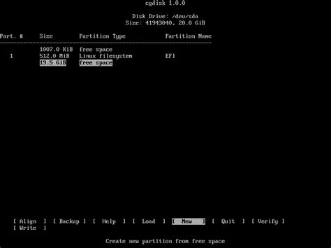 install from bootable usb