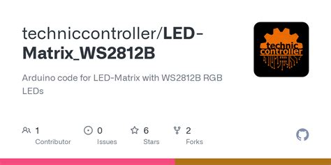 Github Techniccontroller Led Matrix Ws B Arduino Code For Led Matrix With Ws B Rgb Leds