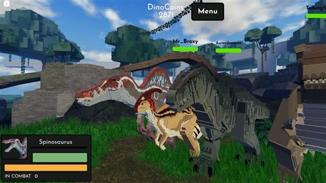 Roblox Jurassic Blocky Spino Cerato Game Play Youtube