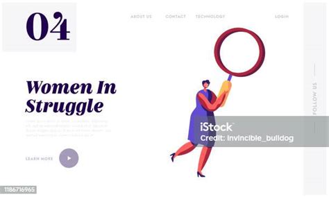 사물 및 아이디어 웹 사이트 방문 페이지를 검색합니다 거대한 돋보기를 들고 사업가 분석 도구 비즈니스 웹 페이지 배너의 호기심 과 연구 만화 플랫 벡터 일러스트 돋보기 광학