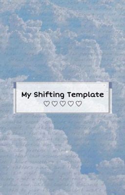 Script Template For Shifting Realities Artofit