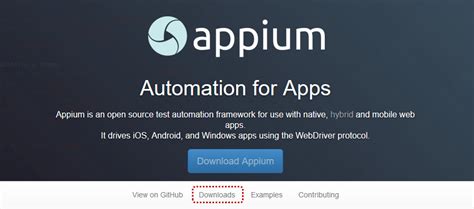 Appium Jars Download For Appium Installation And Setup Automationtestinghub