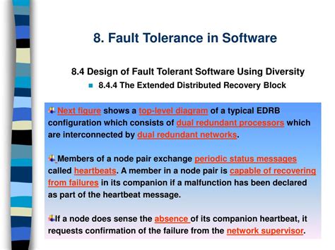 ppt 8 fault tolerance in software powerpoint presentation free