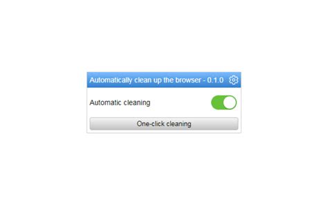 Automatically clean up the browser Google Chrome için Eklenti İndir