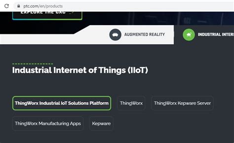 Solved Thingworx Product Ptc Community