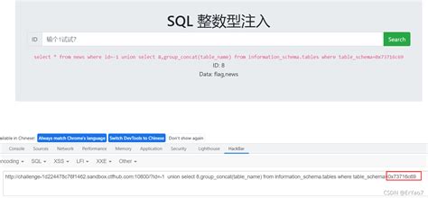 Ctfhub技能树 Web Sql注入 详解ctfhub技能树 Sql注入教程 Csdn博客