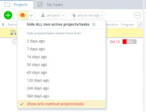 Overdue Filter In The Main View 5pm Blog