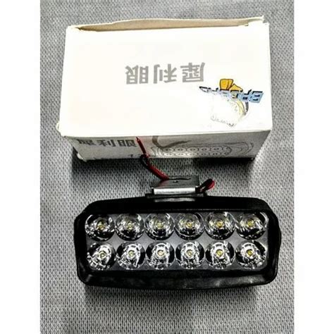 12 Led Rectangular Bike Spotlight At ₹ 54 Piece In New Delhi Id 26587041962